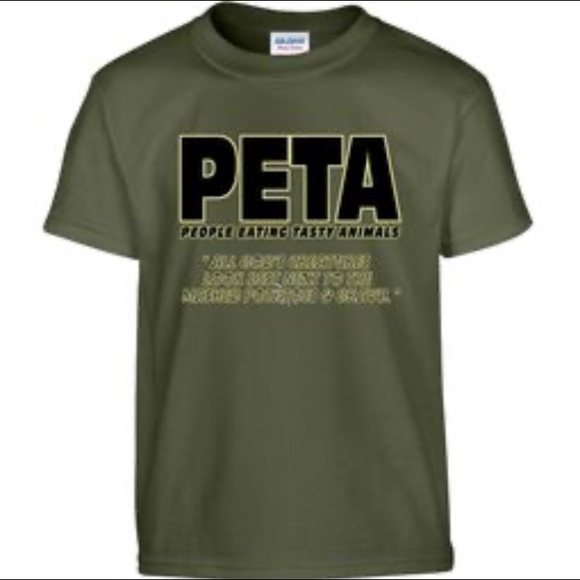 Gildan | Shirts | New Peta People Eating Tasty Animals T Shirt | Poshmark